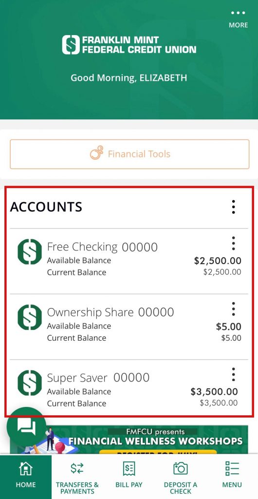 Account Details & Settings