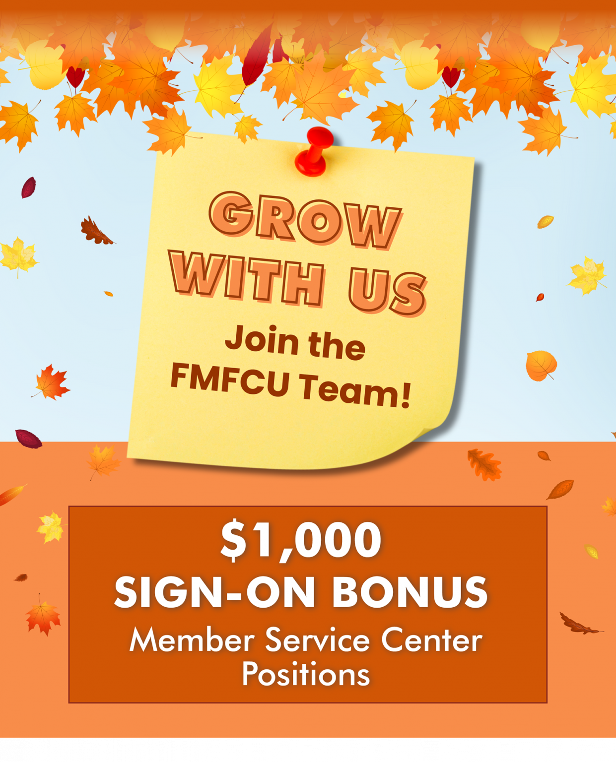 Grow With Us – Sign on Bonus